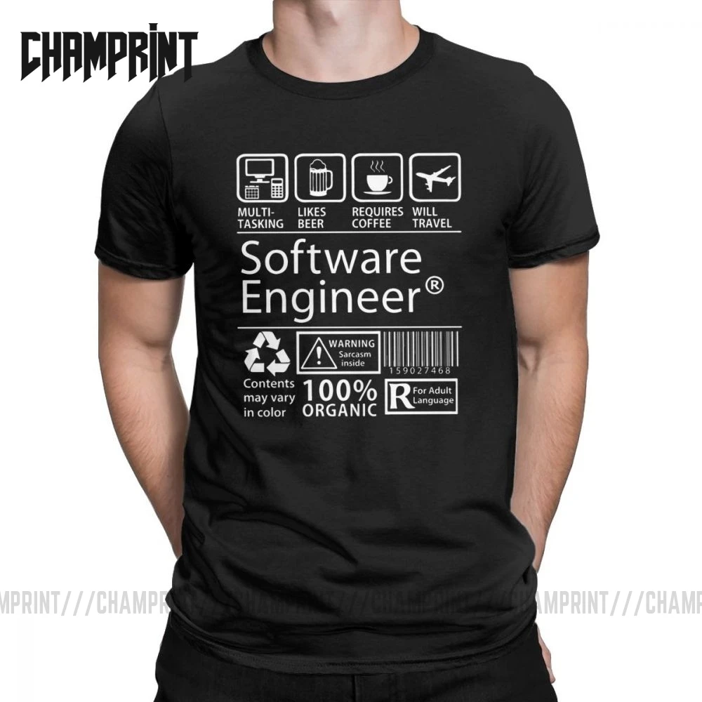 Software Engineer Programming T Shirt Men Eat Sleep Code Repeat ...
