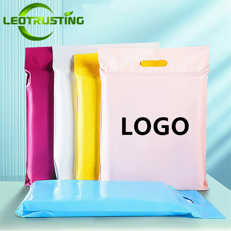 10/50PCS Portable Plastic Tote Express Courier Packaging Pouches Self ...