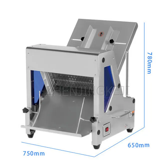 220V Industrial Slice Machine Toast Bread Dice Kitchen Home equipment ...