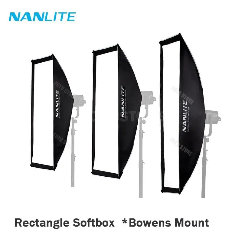 Nanlite-Rectangle-Softbox-Universal-Bowens-mount-Asymmetric-Softbox-for ...