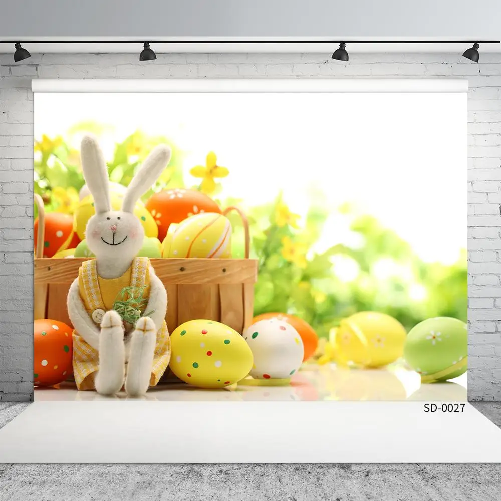 Easter Digital Background Easter stand Easter eggs JPG high res Easter ...