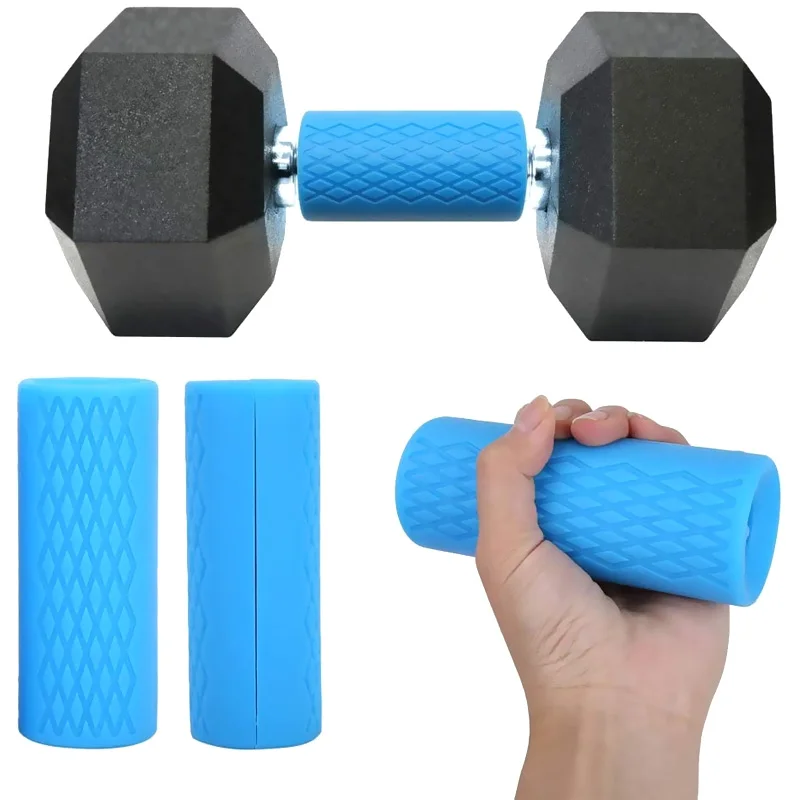 Poignées d'haltères en Silicone antidérapantes - Accessoires Fitness ...