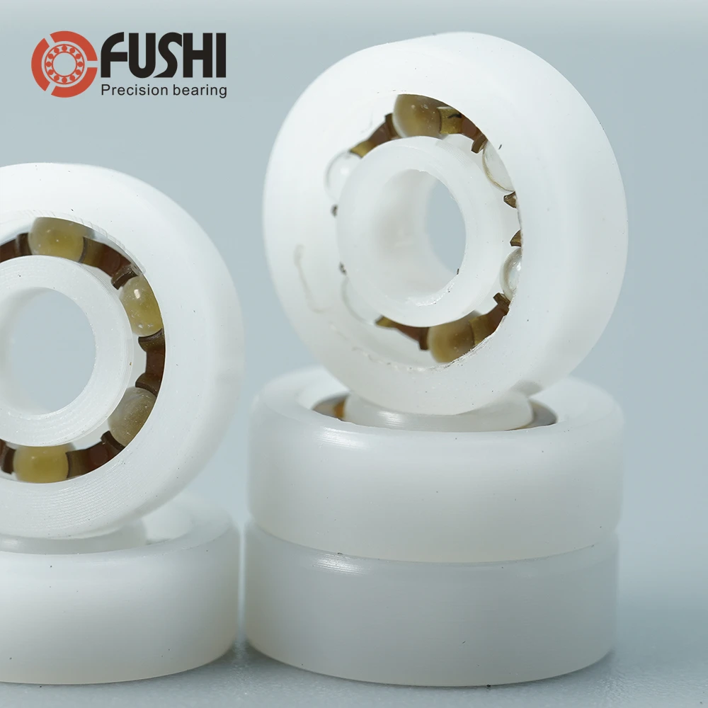 Pom Bearing 603 604 605 606 607 608 609 ( 5 Pcs ) Glass Balls Nylon ...