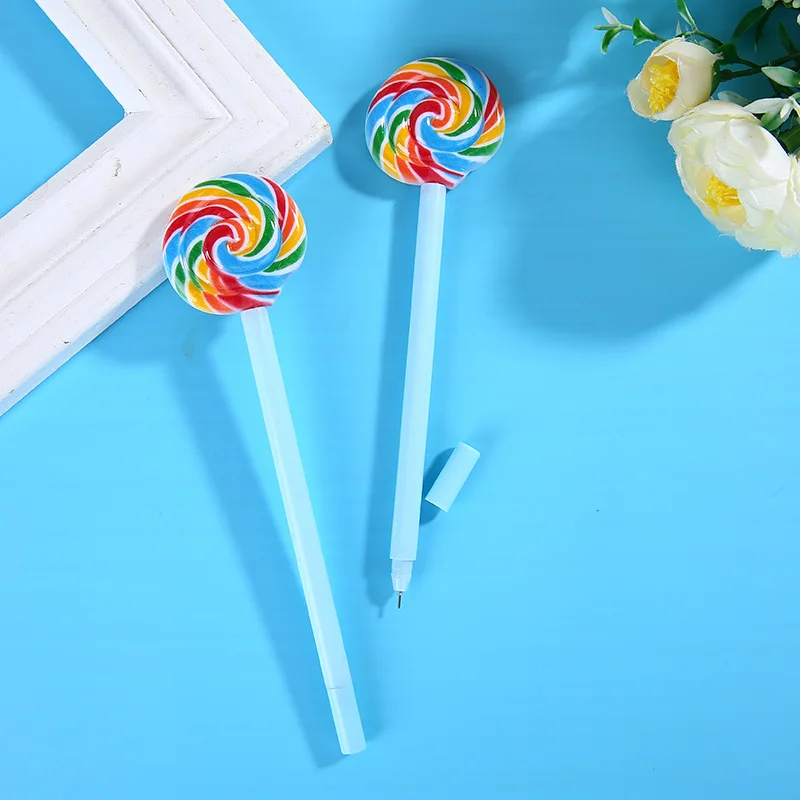 36pcs New Korean Lollipop Modeling Gel Pen Student Girl Hipster Black 0 ...