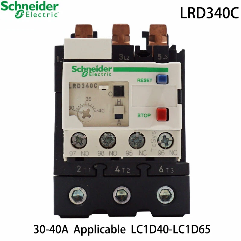 Schneider-Electric-LRD340C-contactor-LR-D340C-30-40A-LC1D40-65A-TeSys ...