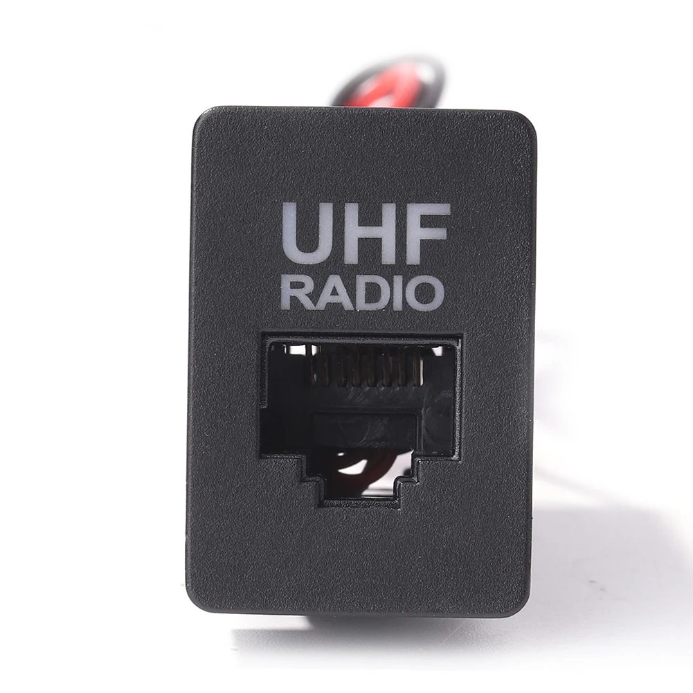 UHF-Radio-Pass-Through-Connector-for-Car-Dash-Switch-Panel-Blank-RJ45 ...