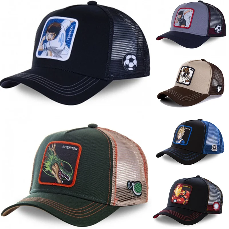 High-Quality-Anime-Cartoon-Brand-Snapback-Cap-Cotton-Baseball-Cap-Men ...