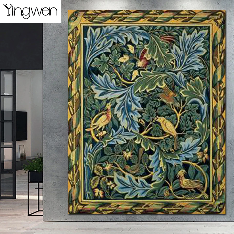 William Morris Diamond Embroidery | William Morris Diamond Painting ...