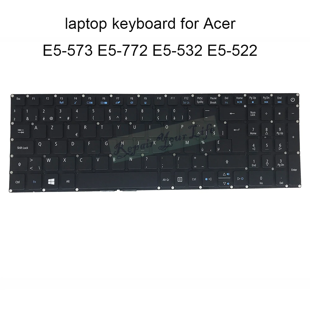 Replacement keyboards E5 573 Backlight keyboard for Acer E5-772 E5 522 ...