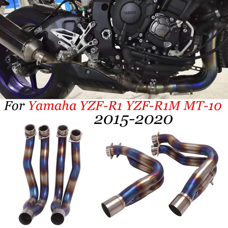 Slip On For Yamaha R1 Yzf R1 2015-2020 Motorcycle Exhaust Modified ...