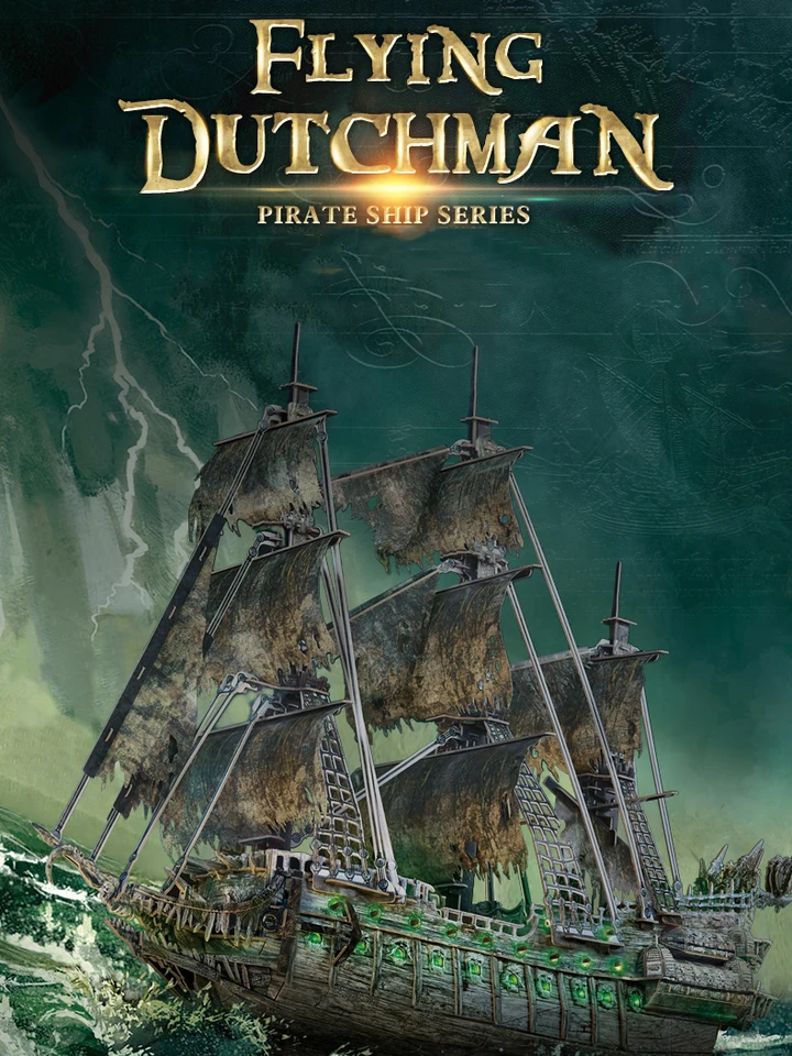 Pirate Ship Flying Dutchman Toy