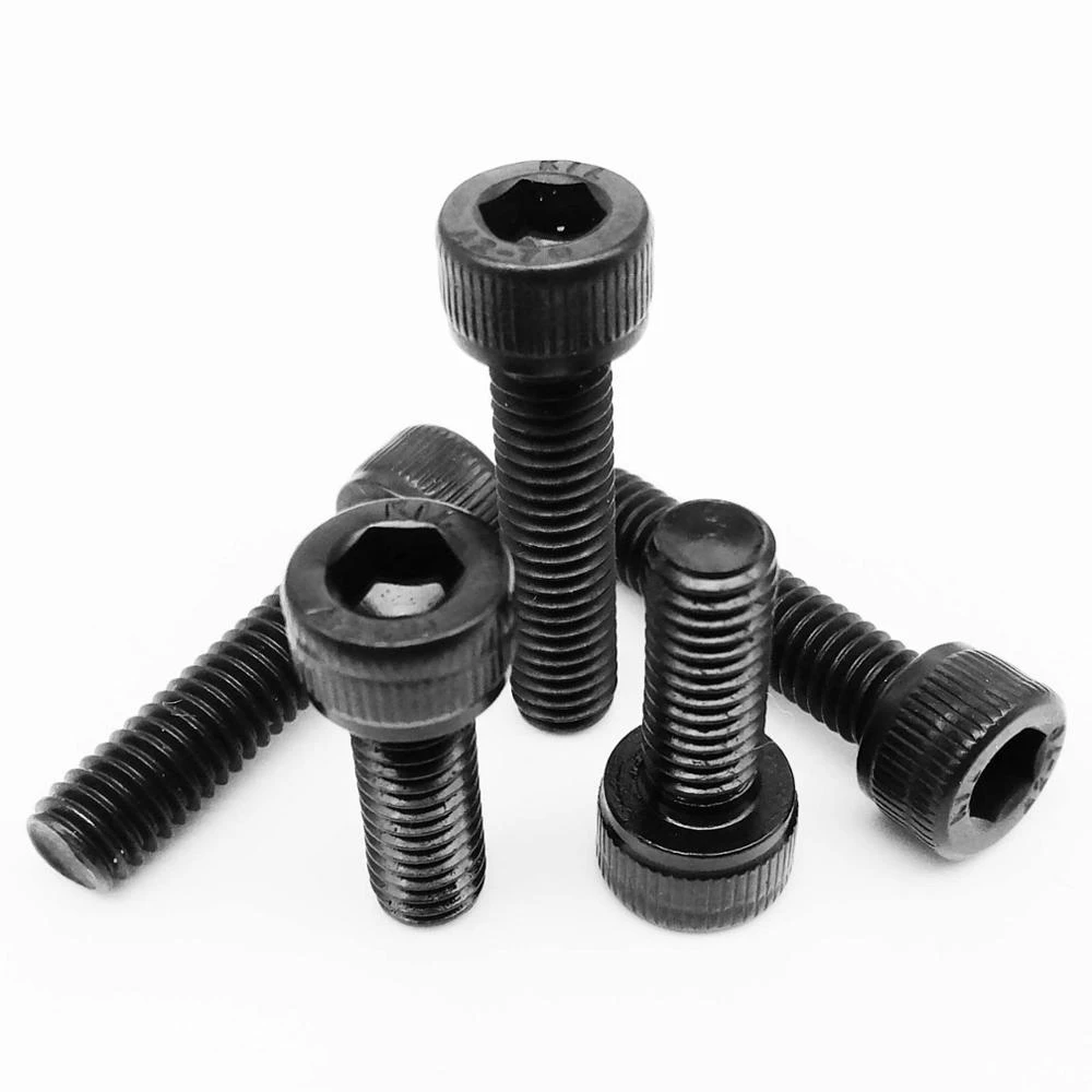 5/50pcs Din912 M2 M2.5 M3 M4 Black 304 Stainless Steel Hexagon Hex Socket Head Cap Allen Screw ...