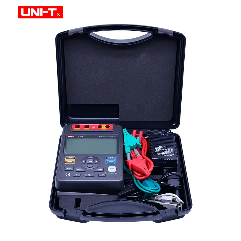 UNI-T UT512 Digital Insulation Resistance Tester AC DC Voltage Ohm ...
