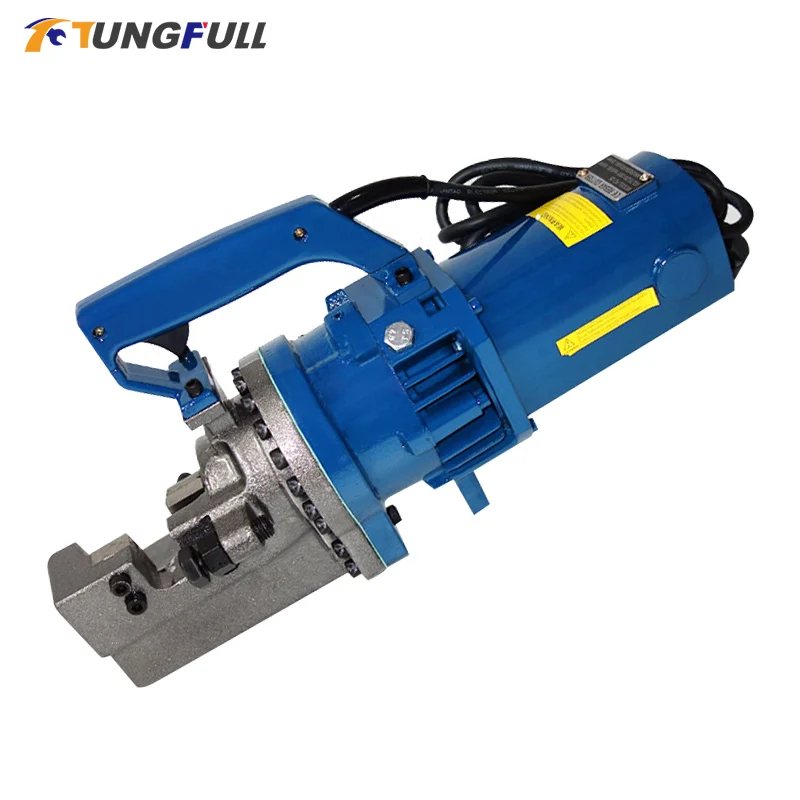 220V 1250W Electric Steel Bar Cutter Hydraulic Steel Bar Shear Portable ...