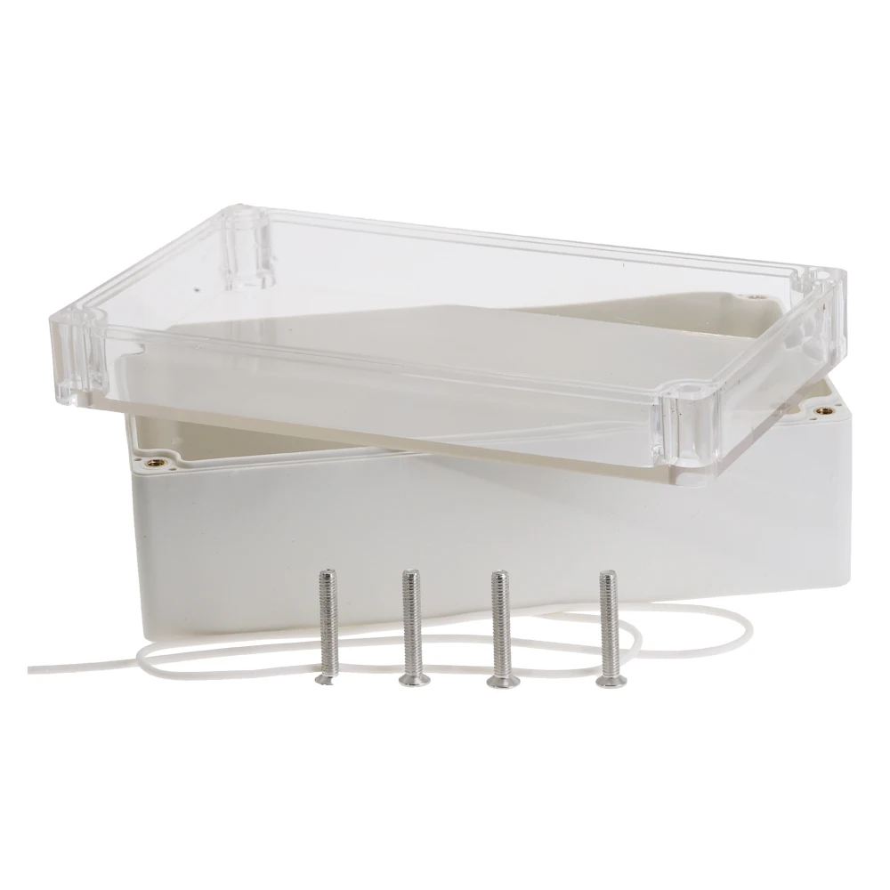 1pc Waterproof Plastic Clear Cover DIY Electronic Box 160mmx89mmx60mm ...
