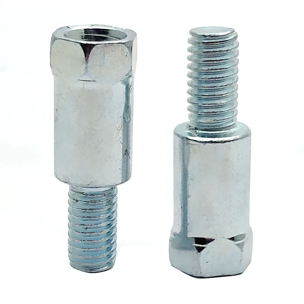 8 Mm Motorcycle Mirrors Motorcycle Mirror Adapters - M10 To M8 Thread ...