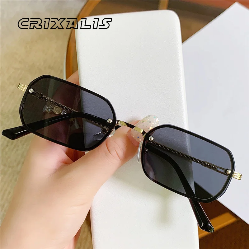 CRIXALIS-Small-Rectangle-Sunglasses-For-Men-Metal-Steampunk-Sun-Glasses-Male-Anti-Glare-Shades ...