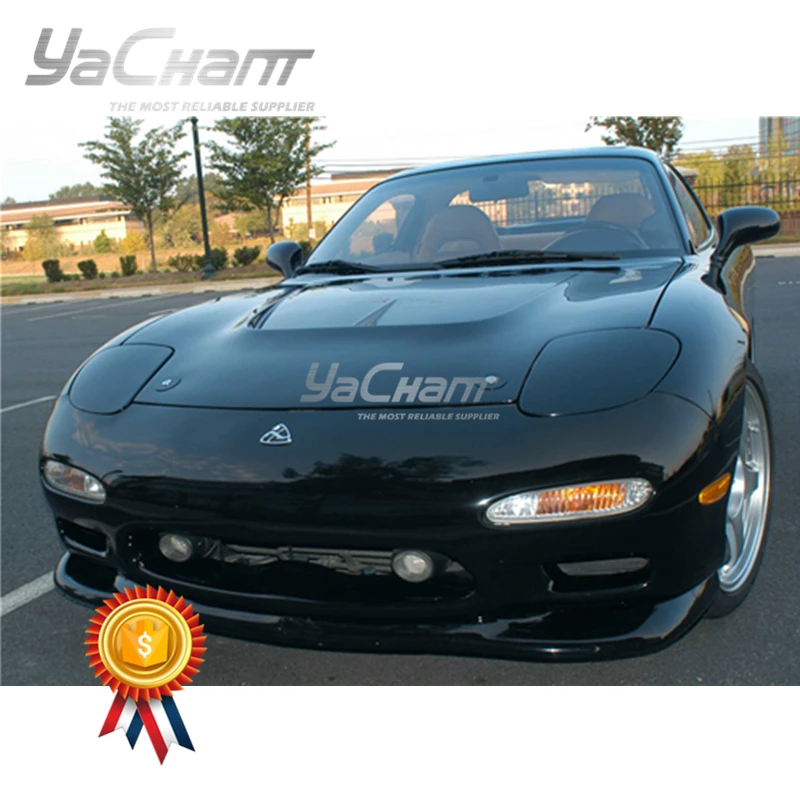 Car-styling Carbon Fiber Front Bumper Lower Splitter Fit For 1992-1997 ...