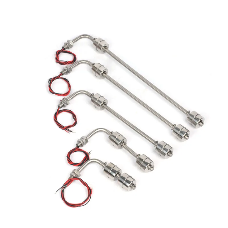 Stainless steel 304 double ball float switch liquid level sensor 240VAC ...