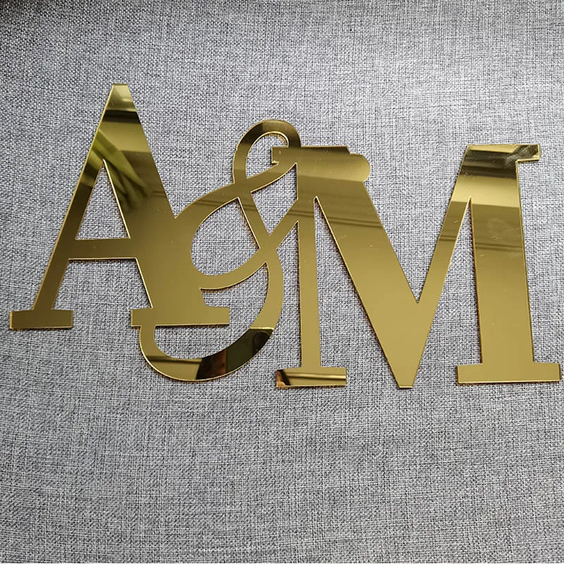 Custom-Acrylic-Couple-Initials-Letters-Personalized-Wood-Bride-Groom ...