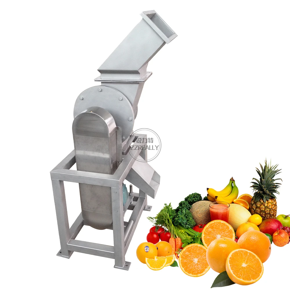 Capacity-1t-h-Industrial-Fruit-and-Vegetable-Crusher-Machine-Apple ...