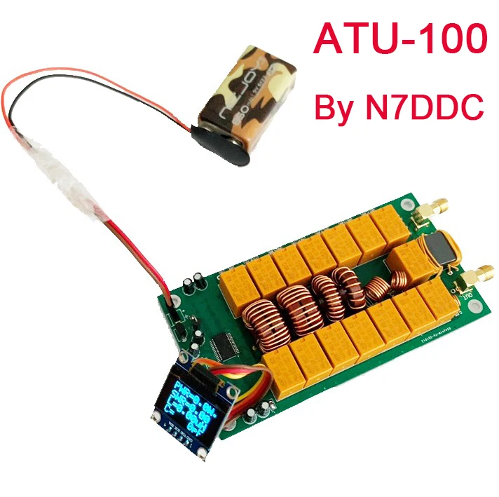 Atu-100 Diy Kits Atu100 Automatic Antenna Tuner By N7ddc 7x7 Firmware ...