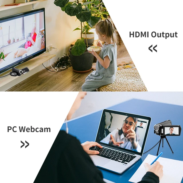 4K Digital Camera for Blogger, Ordro AC2 YouTube Video Vlog Cameras ...