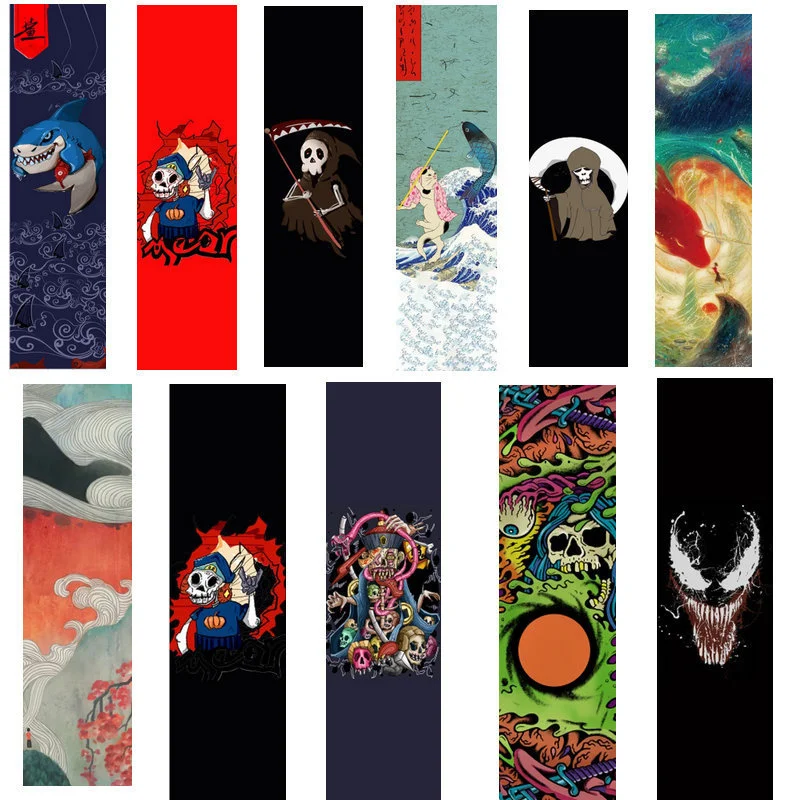 84-23cm-Digital-Spray-Emery-Skateboard-Sandpaper-Double-Rocker-Electric ...