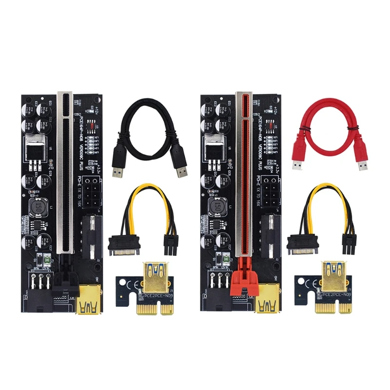 PCIE-Riser-009C-Plus-Video-Card-Extension-Cable-Adapter-VER009C-Plus ...