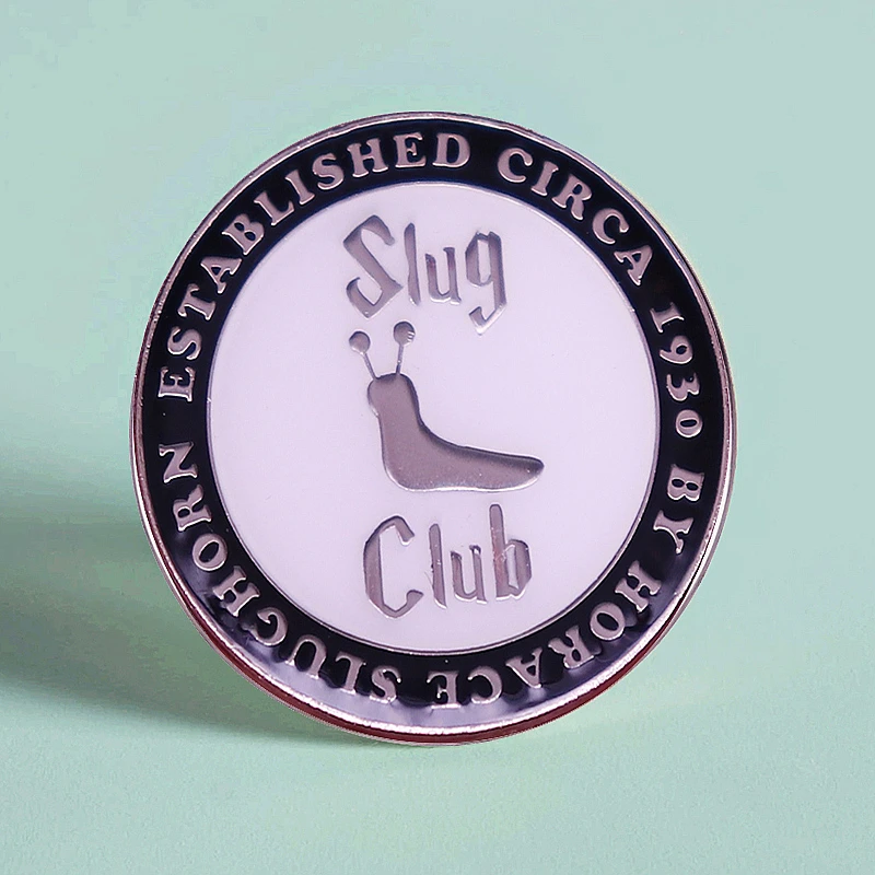 Welcome to Join Horace Slughorn's Elite Club Brooch Pins Enamel Metal ...