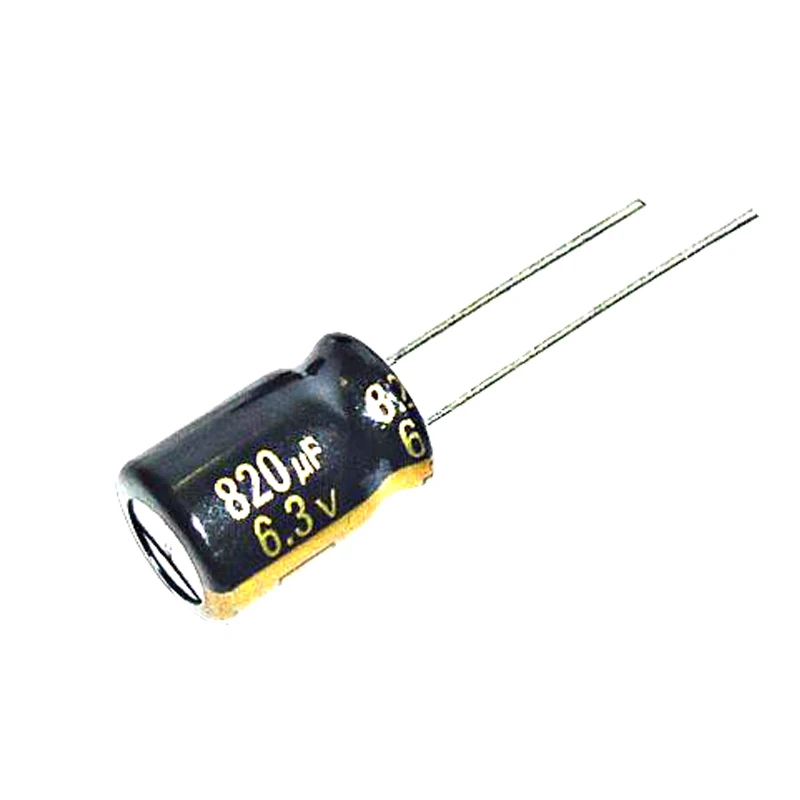 6-3V820uf-8x12mm-Aluminum-Electrolytic-Capacitor-6-3v-820uf-820mf ...