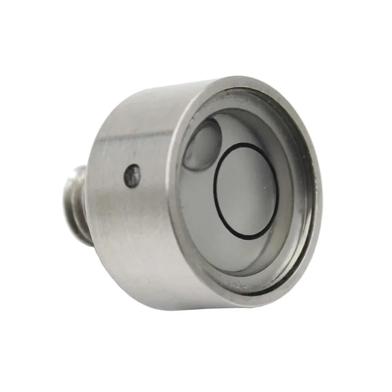 Steel bull's eye spirit level Bubble with screws Mini Round Bubble ...