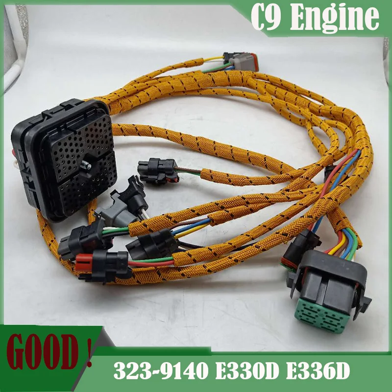 C9 Diesel Engine Wiring Harness 323 9140 3239140 for E330D E336D ...