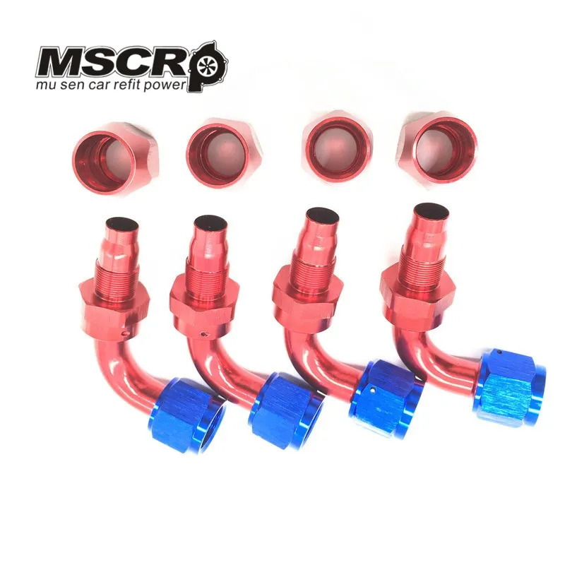 High-Performance-AN-06-Fitting-AN06-Aluminum-Fittings-90-Degree-Oil ...