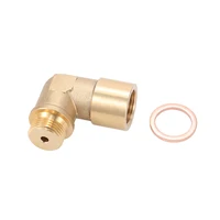90° Angled Lambda O2 Oxygen Sensor Extender Spacer for Decat Hydrogen ...