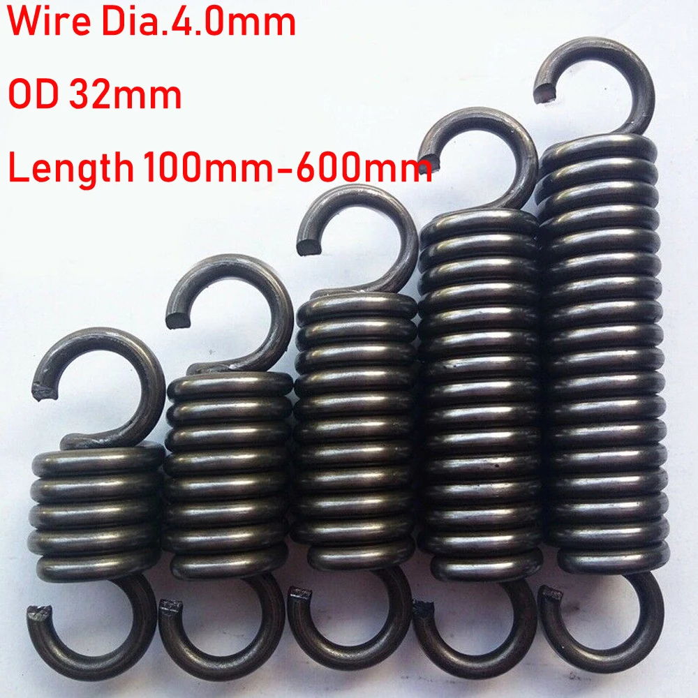 1pcs-Wire-Diameter-4-0mm-Tension-Extension-Spring-Expansion-Springs ...