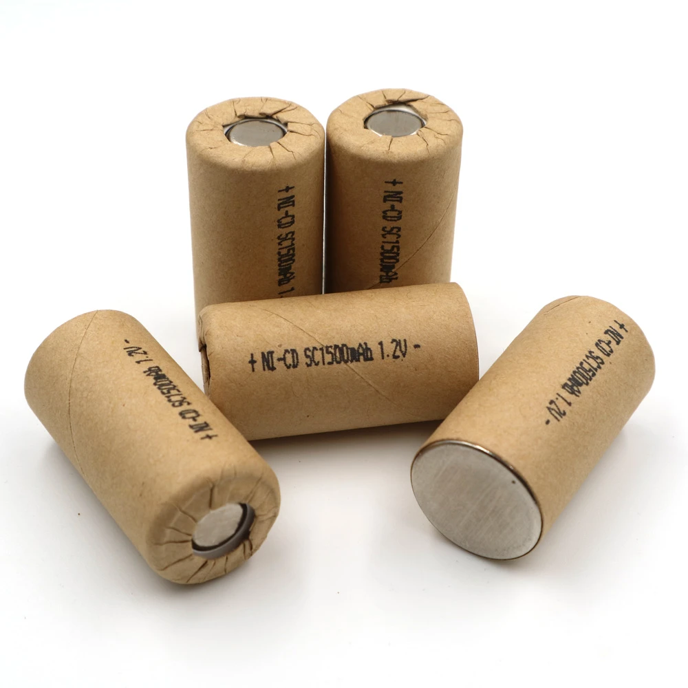 C & P SC1500mAh 1.2V Ni CD 방전율 15C 22A NICD SC1.5Ah Sub C 장난감 자동차, 중국 고출력 도구 배터리 셀, 충전식 신제품|교체 ...