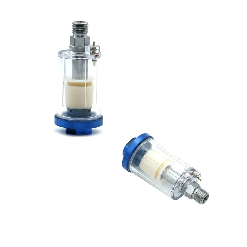 Inline 1/4'' Water Oil Separator Inline Air Hose Filter Moisture Trap ...