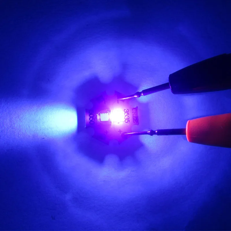 2Beads-EpiLed-UV-420nm-3W-EpiLed-XML-T6-Royal-Blue-10W-Led-Emitter-Lamp ...