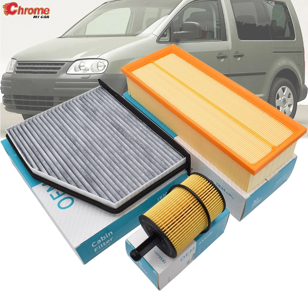 Oil-Cabin-Pollen-Air-Filter-Service-Kit-For-VW-Caddy-2010-2009-2008 ...