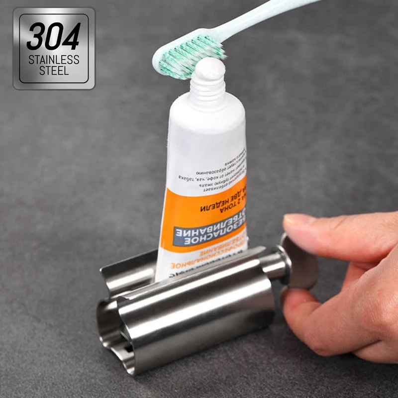 Creative-Toothpaste-Tube-Squeezer-Simple-Toothpaste-Roller-Stainless ...