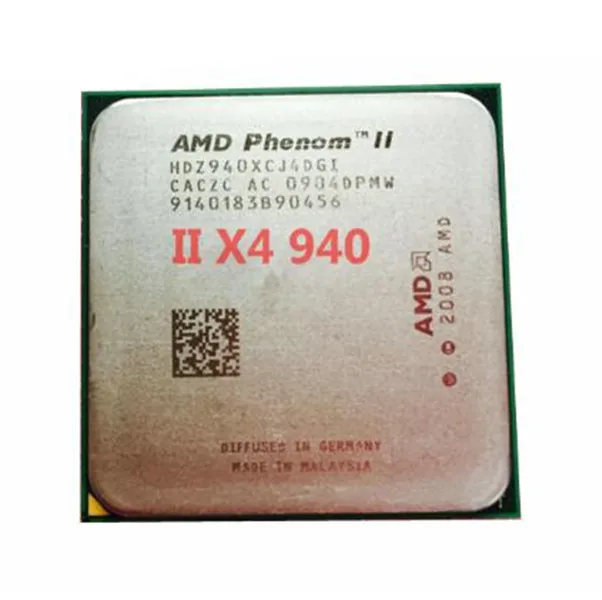 Fenom cpu ii x4 940, 3.0ghz, 2mb, l2 cache hdz940xcj4dgi, quad core ...