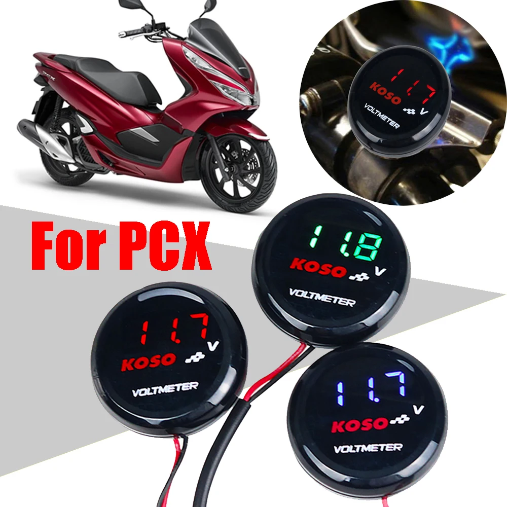 Pcx 125 Motorcycle Accessories | Voltage Display Meter Bracket - Honda ...