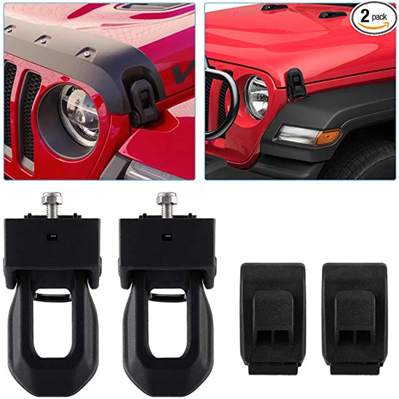 Kohree JL Hood Latch Jeep Wrangler Hood Latch Lock Catch Jeep JK ...