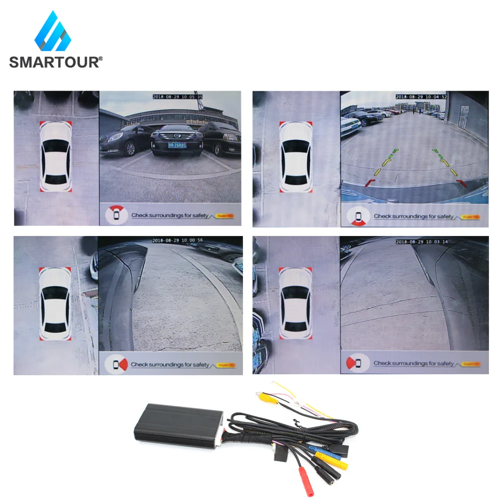 360 Degree Car Surround View System Auto Bird View Panorama DVR System ...