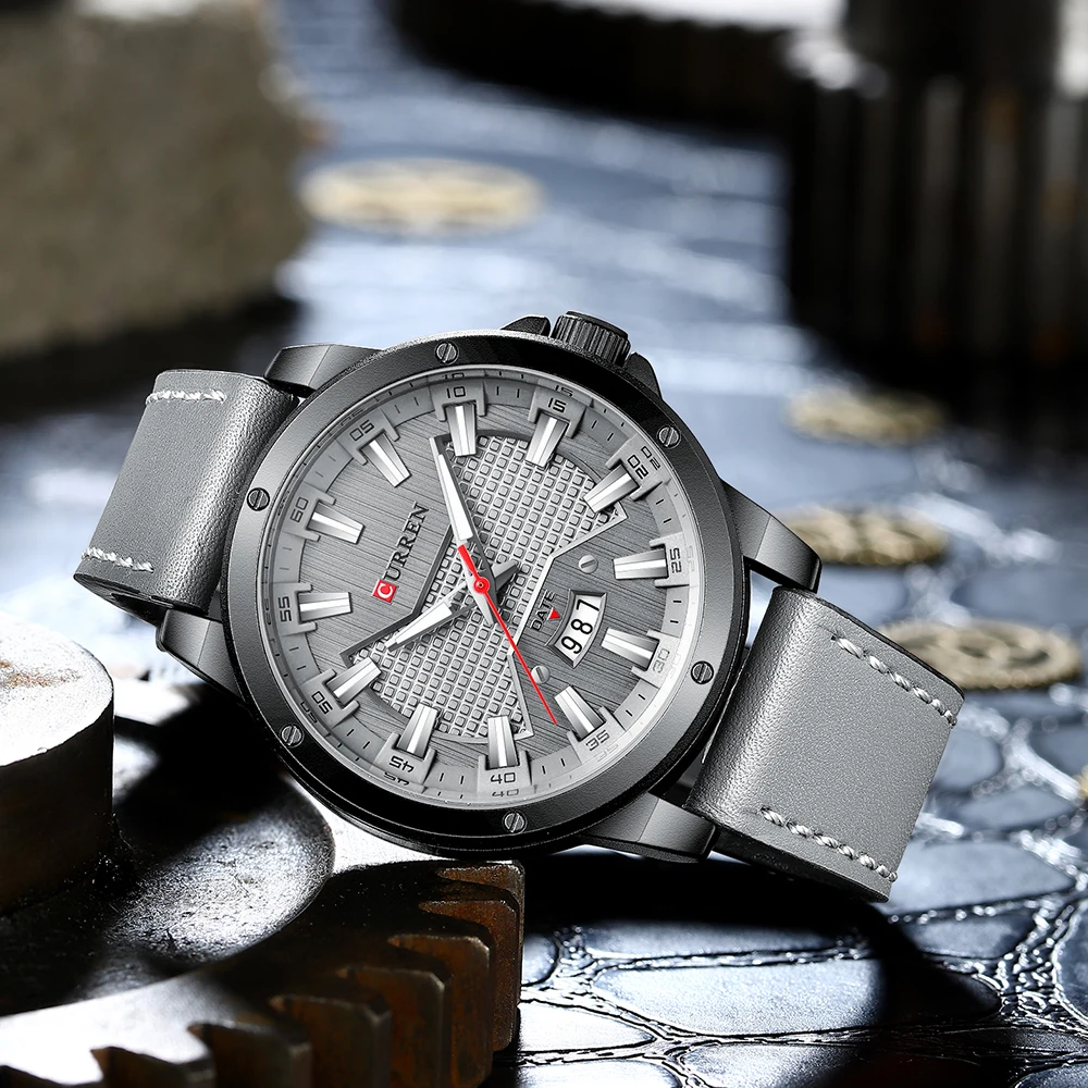 Wrist Watch For Men Leather