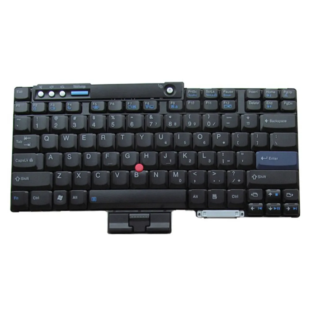 Laptop Keyboard For Lenovo Thinkpad T60 Black Us United States Layout ...