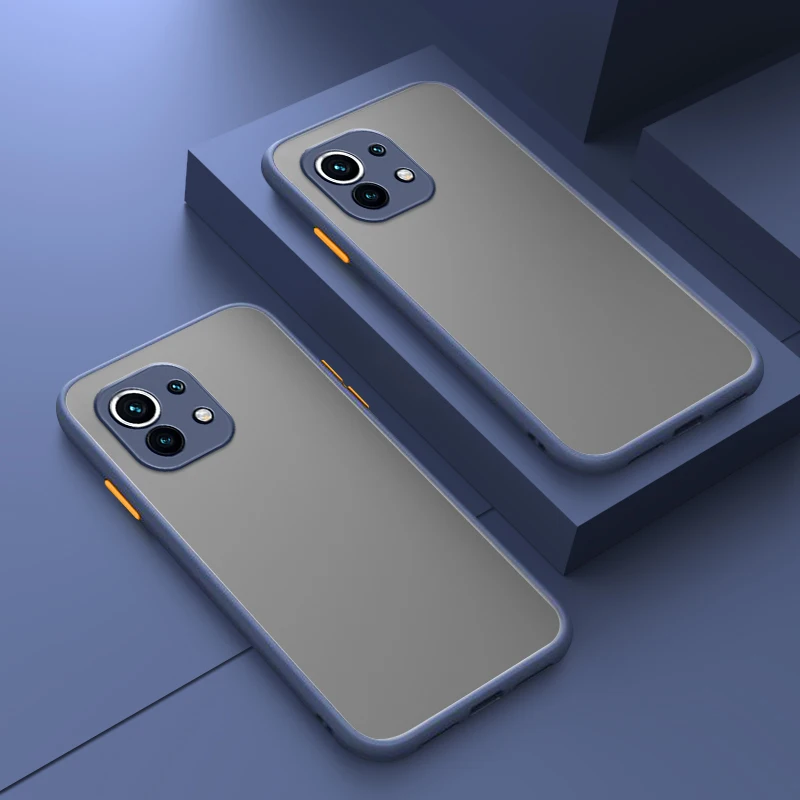 Matte Translucent Phone Case For Xiaomi Mi 11 11x Lite Pro Ultra Ne ...