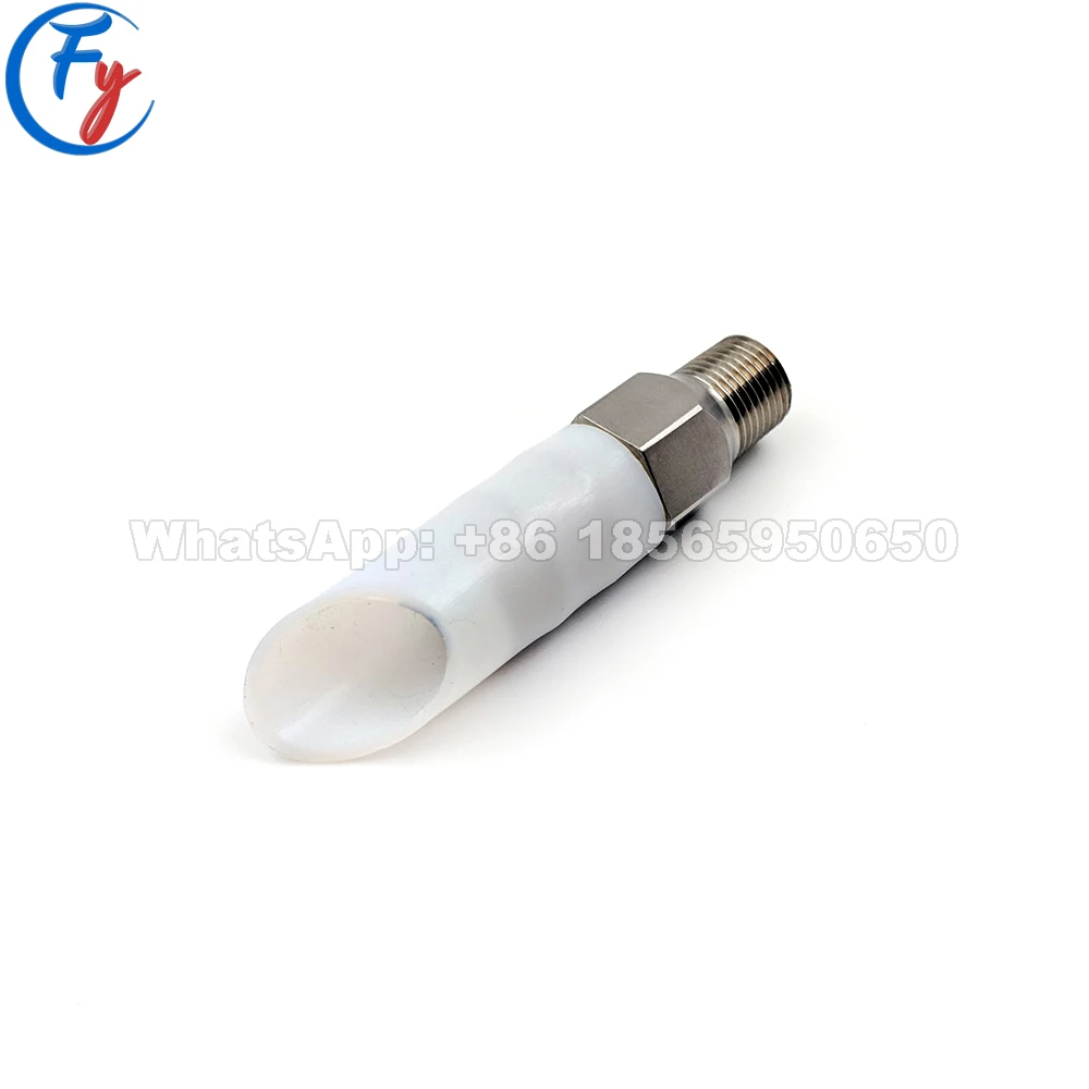 Rubylith-core-needle-jet-spray-nozzle-with-PTFE-sleeve-tail-cutter ...