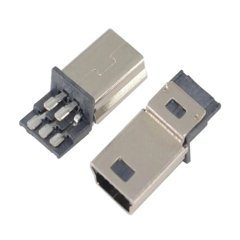 10pcs-lot-MINI-USB-Welding-T-Type-5P-Connectors-Plastic-Shell-Mini ...